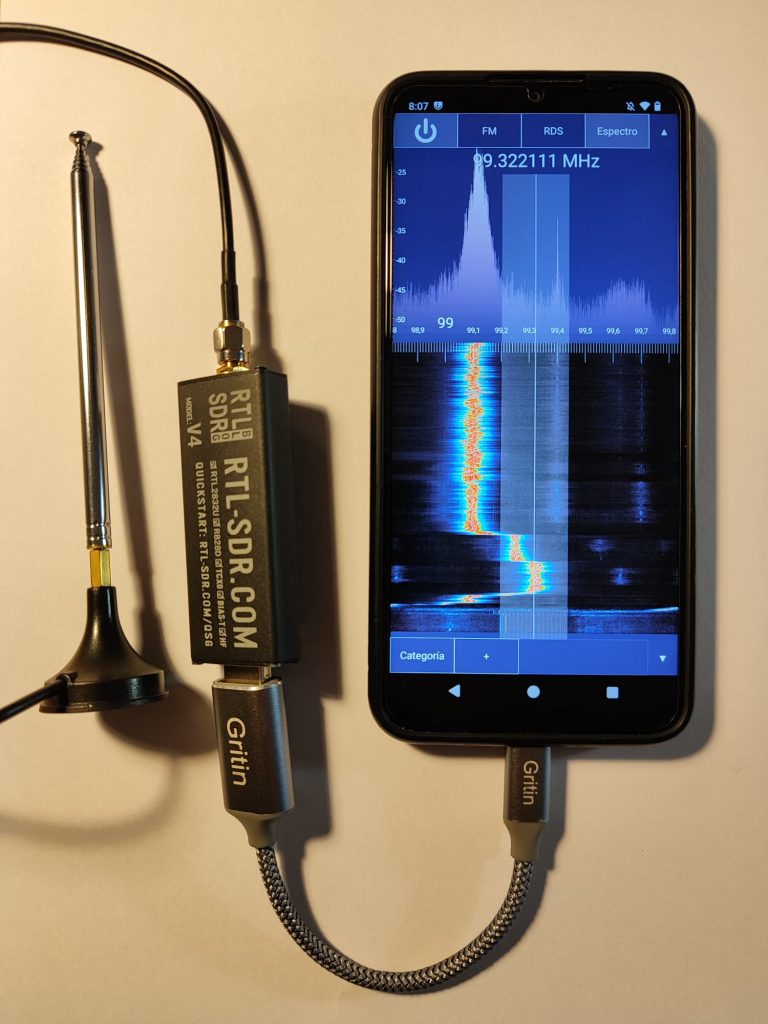 Recepción con SDR y un móvil o una tablet. - Unión de Radioaficionados ...